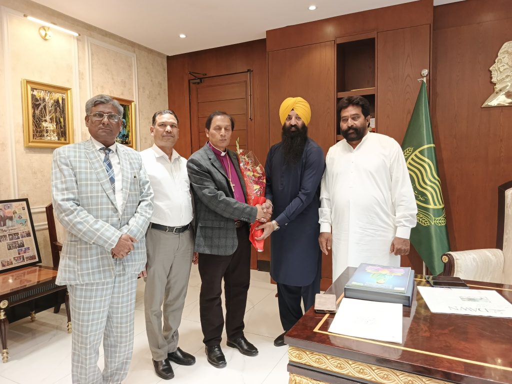Minister Minorities Ramesh Singh Arora Meets Delegation Led By Dr ...