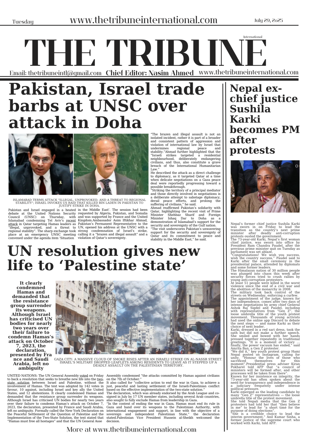 Epaper - The Tribune